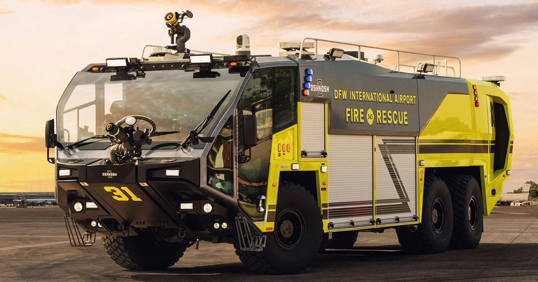 Oshkosh Airport Products to Showcase Striker® Volterra™ Electric ARFF ...